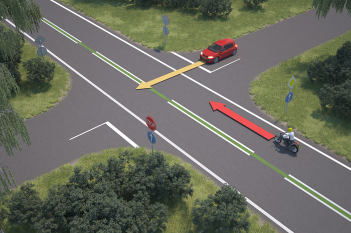 Oprijden van kruispunten, kruisingen en overwegen - iTheorie